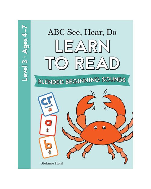 Learn To Read Blended Beginning Sounds Level 3 - Build Phonics Skills