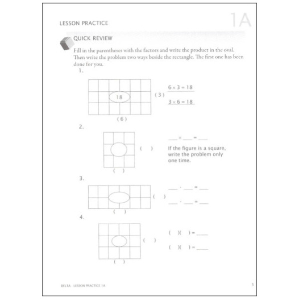 Delta-Student Pack - Intermediate Math Materials