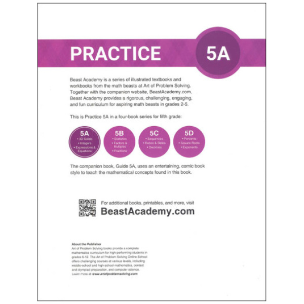 Beast Academy Math 5A Practice