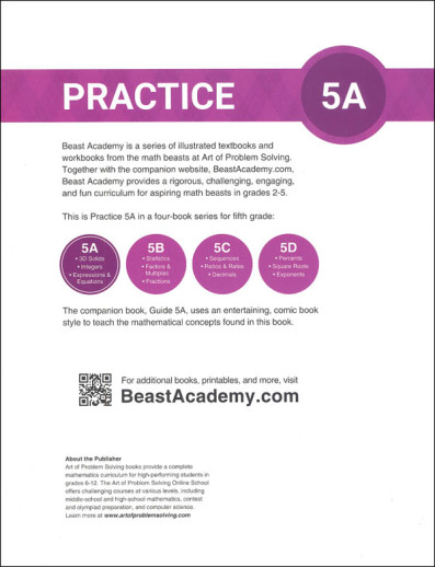 Beast Academy Math 5A Practice
