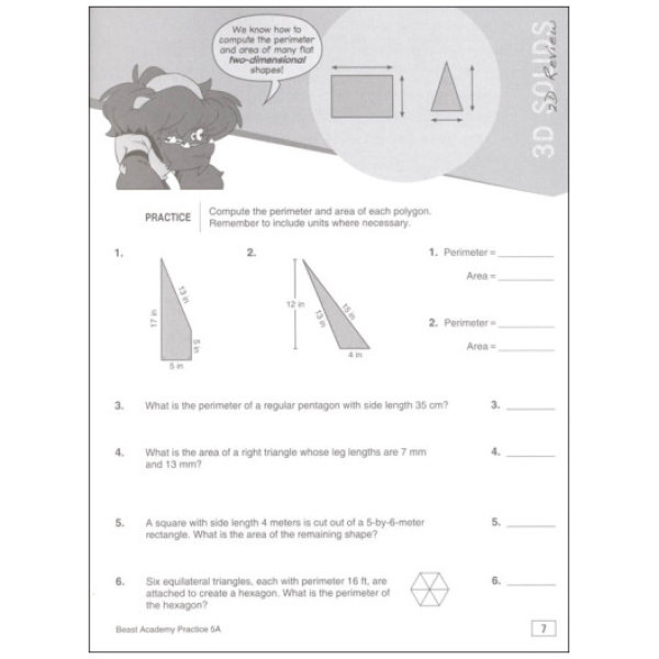 Beast Academy Math 5A Practice