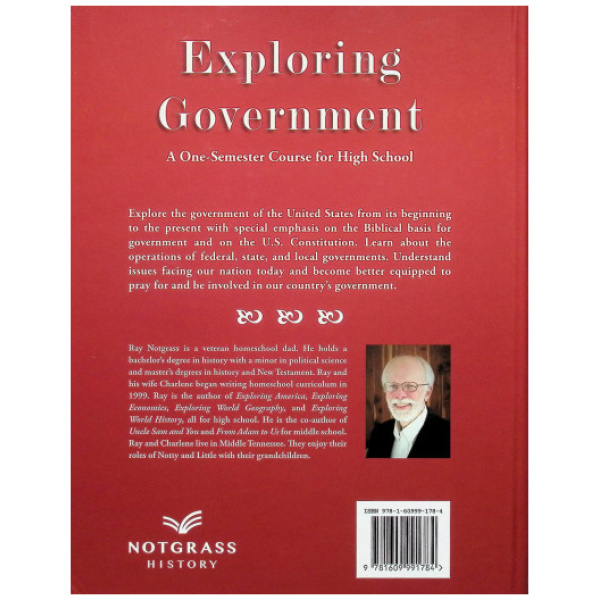 Notgrass Exploring Government Textbook - 2023 Edition